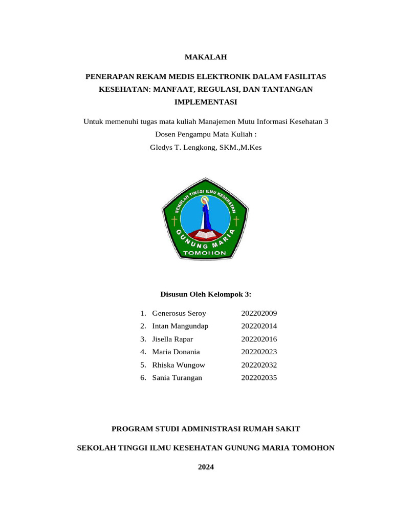 Makalah MMIK Kelompok 3 | PDF