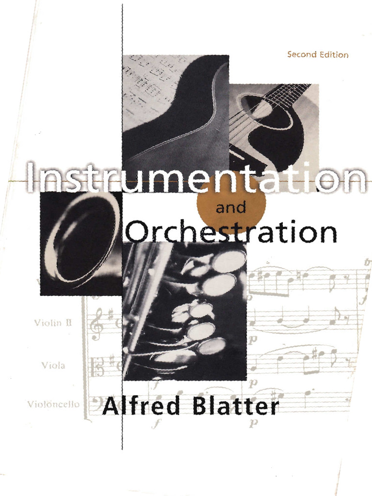 Blatter (1997) Instrumentation and Orchestration | PDF