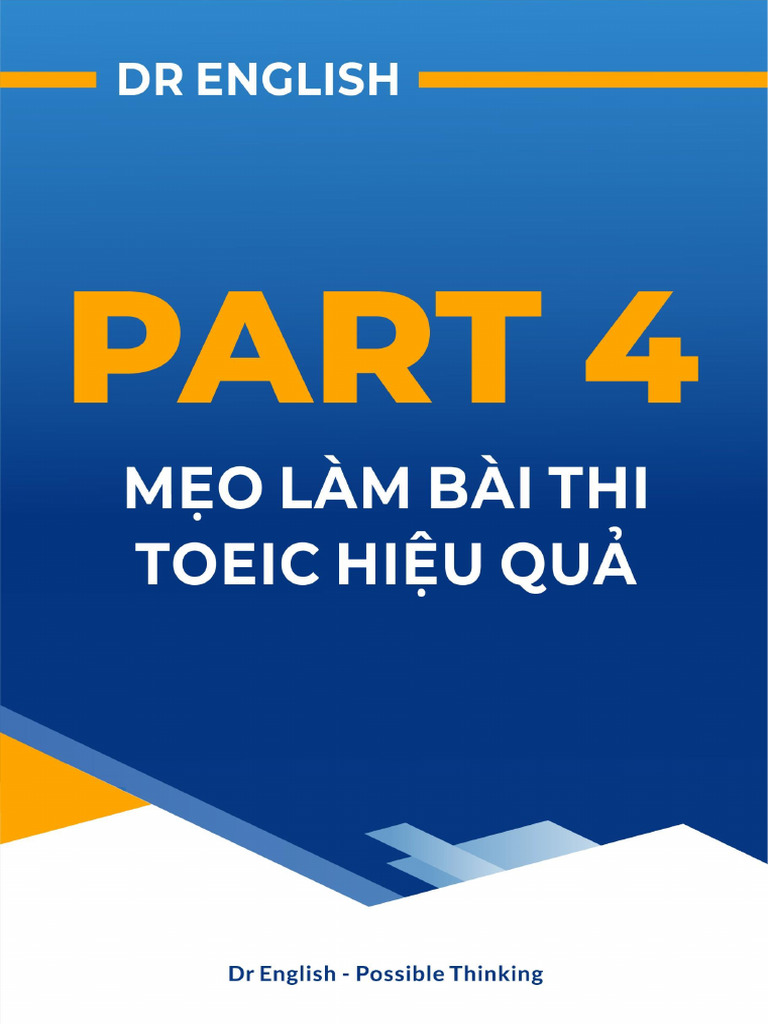 TOEIC - Part4 - Tips and Tricks | PDF | Language Arts & Discipline