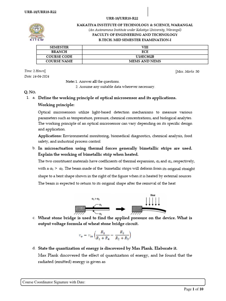 Mse 2 QP Solutions | PDF