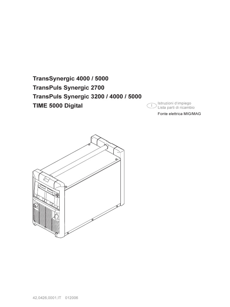 Manuale Tps 2700 | PDF