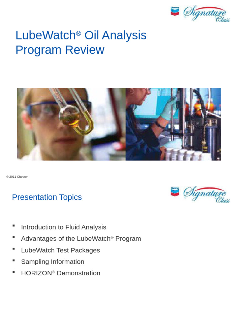Lube Watch-Oil Analysis2 | PDF