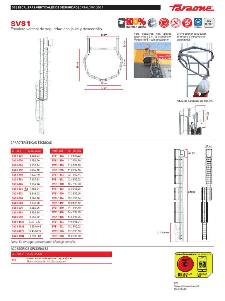 SVS1 Ficha Técnica | PDF