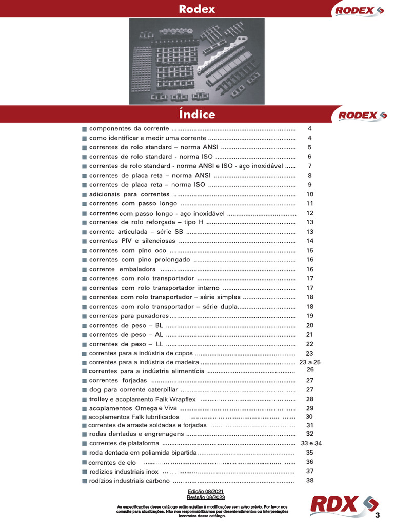 Catalogo - Completo - Rodex | PDF
