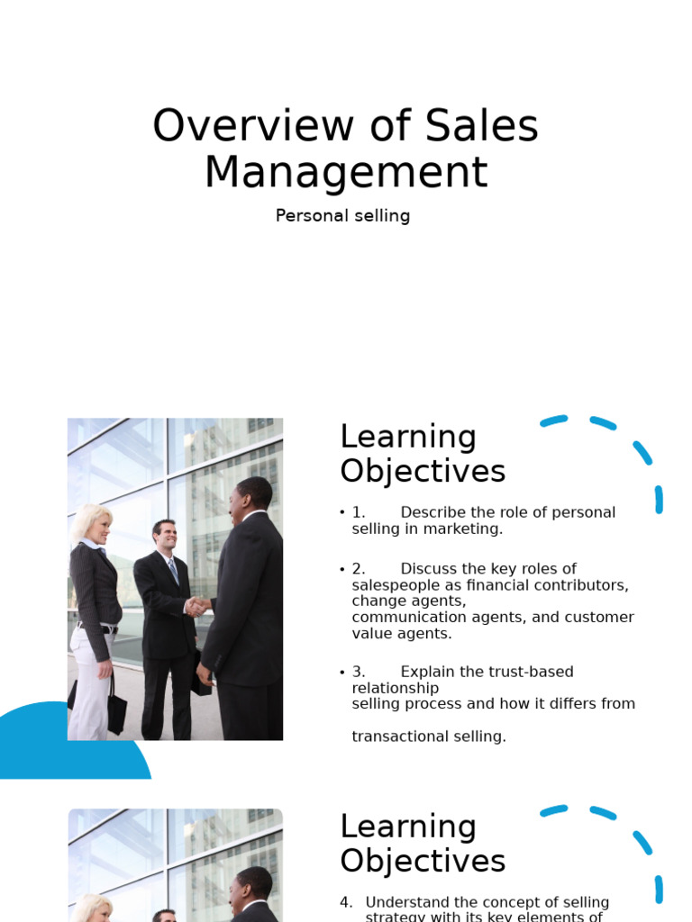 The Sales Management | PDF