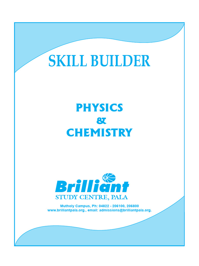 Physics & Chemistry [Skill Builder] | PDF
