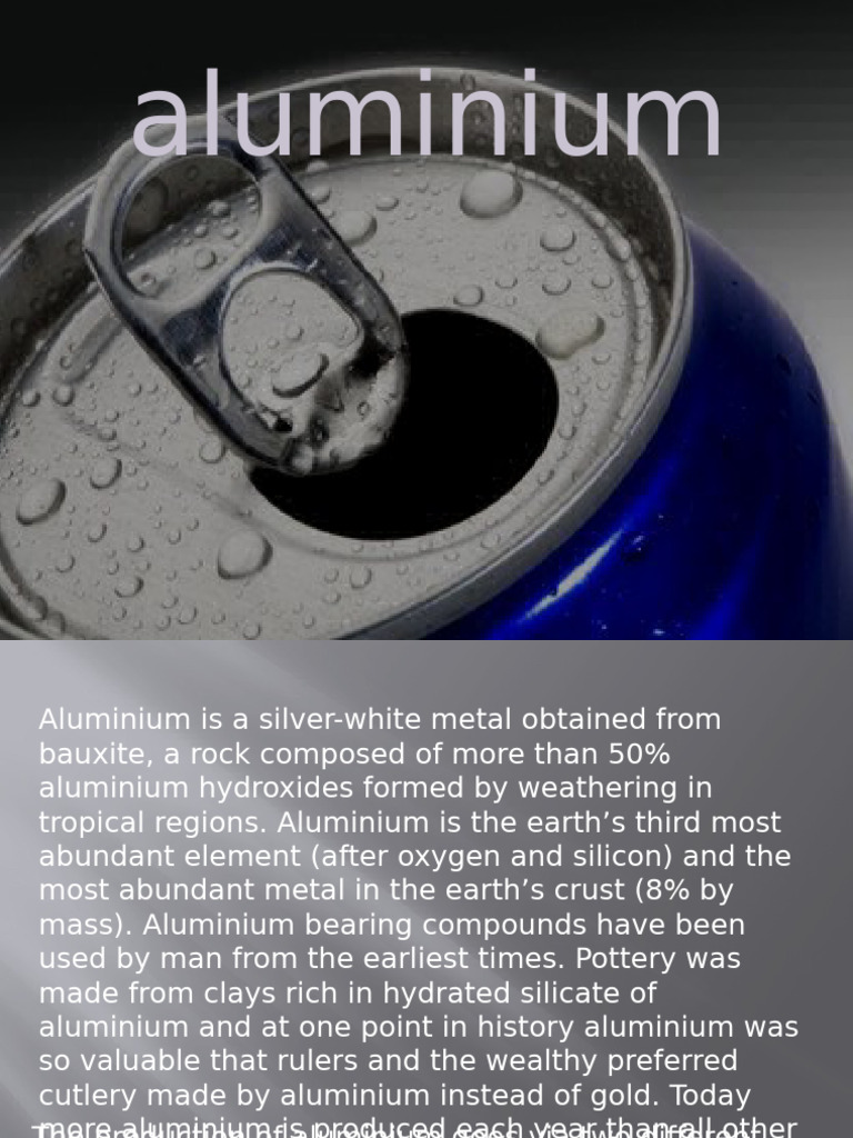 ALUMINIUM | PDF