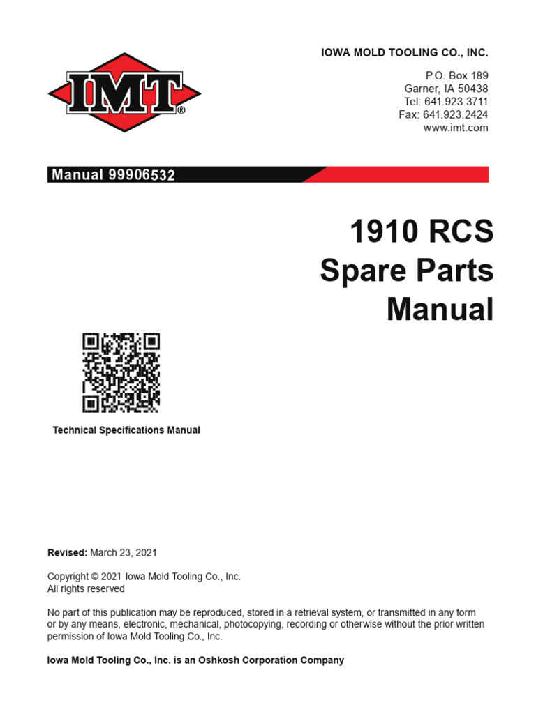 Imt Articulating Knuckle Boom Cranes Spec 7071e2 | PDF