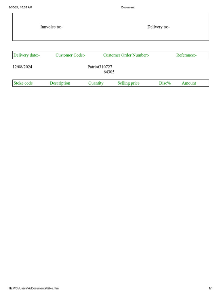 Table | PDF