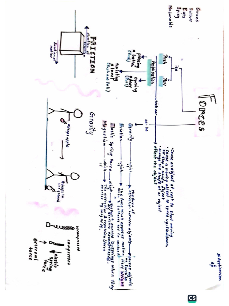 Mindmap for psle science hand written | PDF