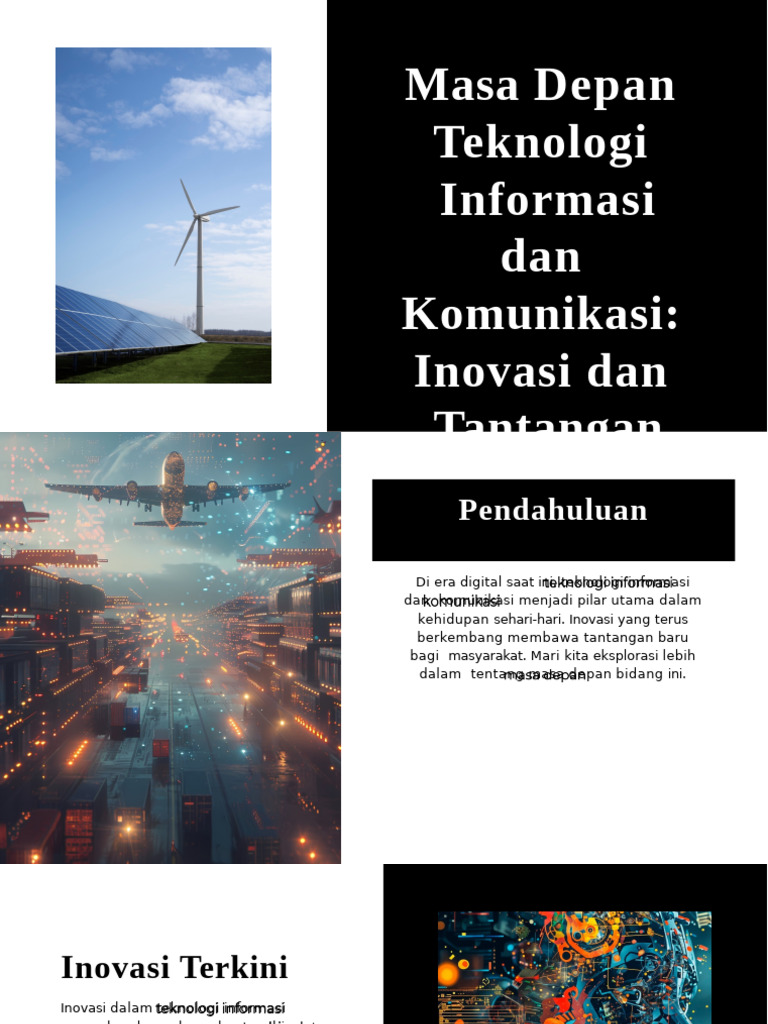 MATERI 4 - Masa-Depan-Teknologi-Informasi-Dan-Komunikasi-Inovasi-Dan-Tantangan | PDF