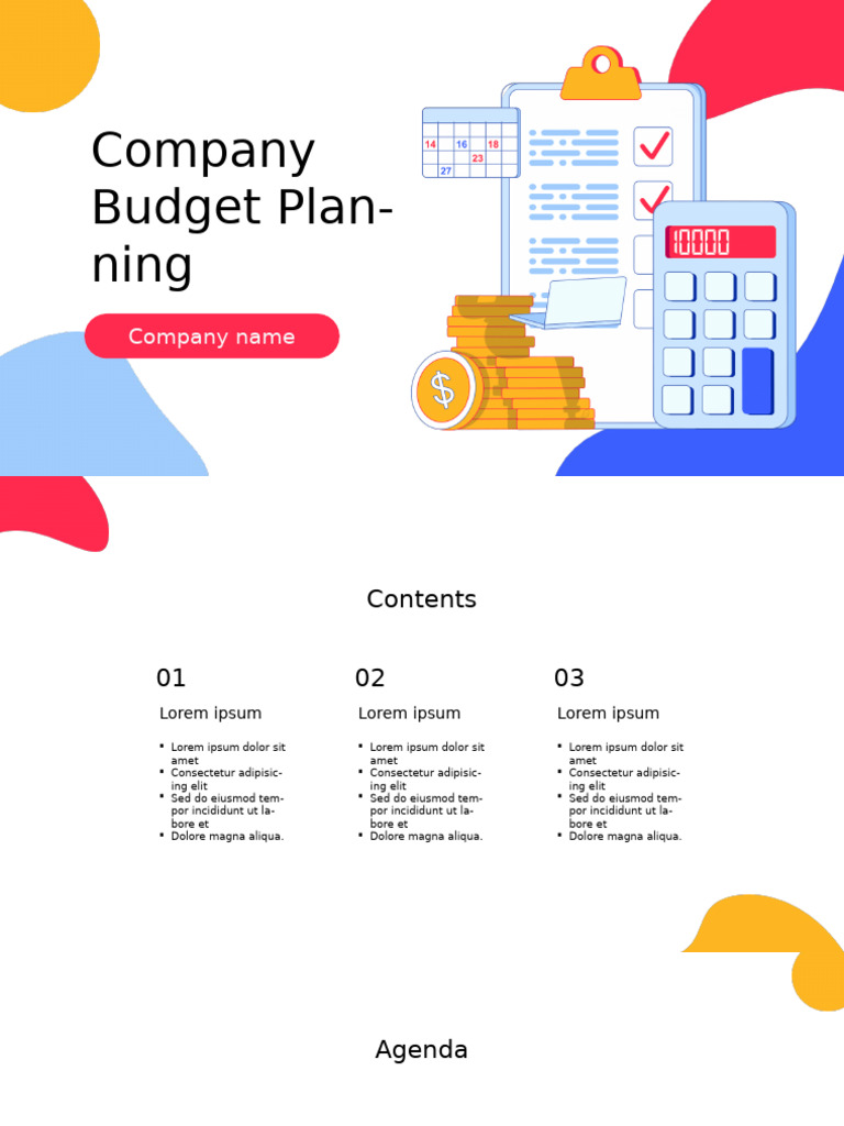 Company Budget Planning - PPTMON | PDF | Computing | Internet