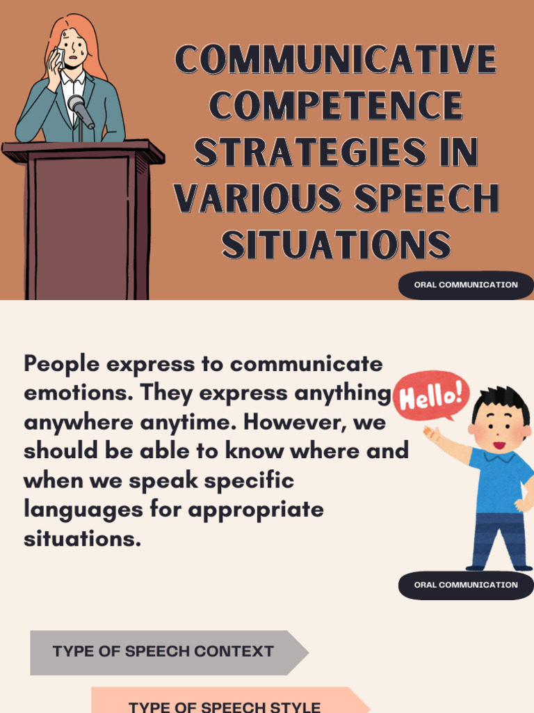 Types of Speech Style | PDF