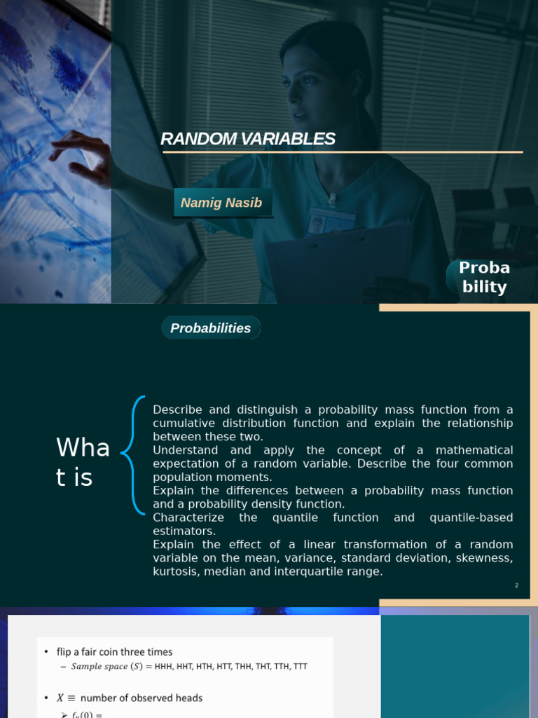 Random Variables | PDF