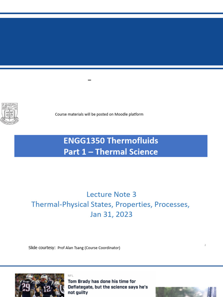 ENGG1350 - Fang - 2022 - 2023 - LectureNote 3C Jan 31 2023 | PDF