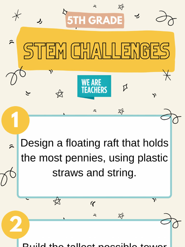 5th Grade STEM Challenge | PDF