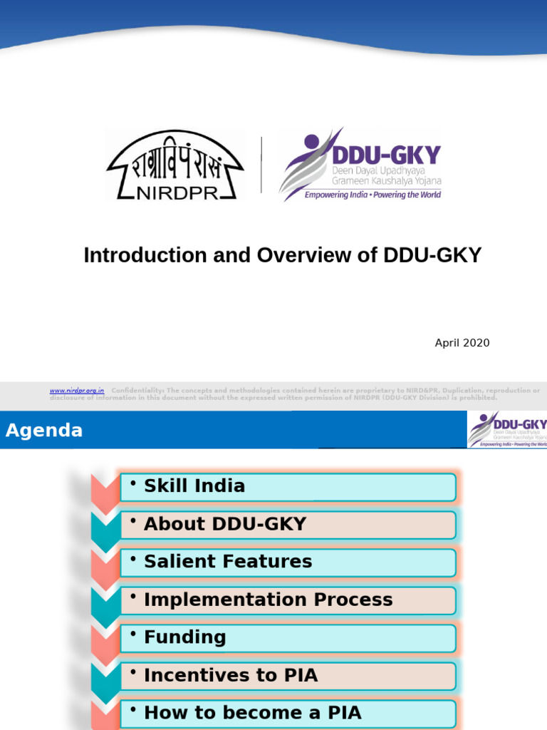 DDU-GKY - An Introduction Ver 2.0 April 2020 | PDF