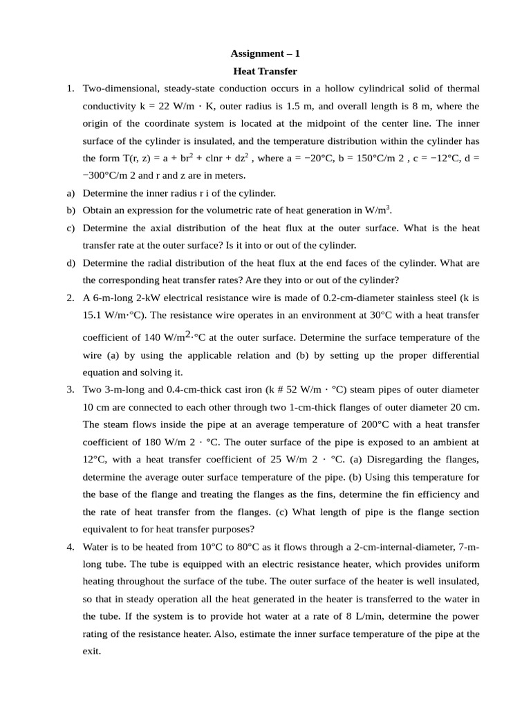 Assignemnt 1 HT 2023 | PDF