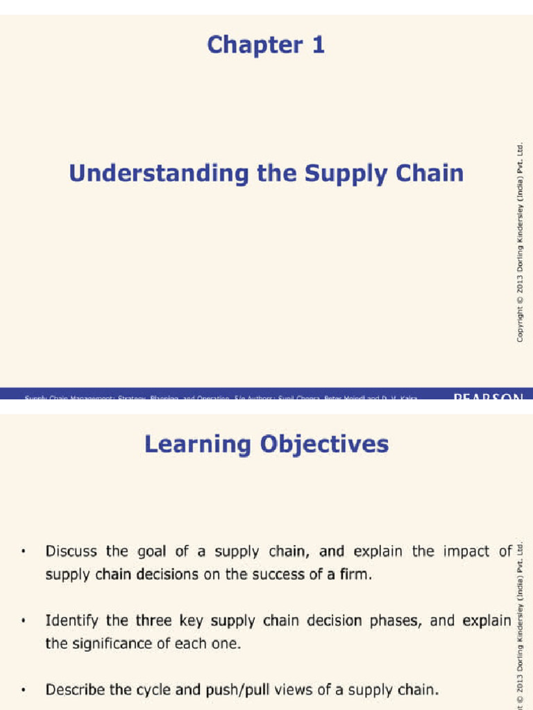 Supply Chain Introduction | PDF