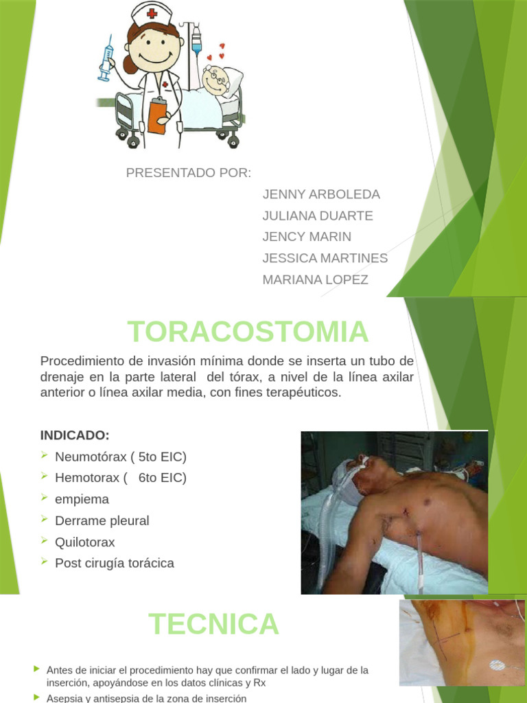 Toracostomia y Toracotomia | PDF | Medicina CLINICA | Ciencia y matemática