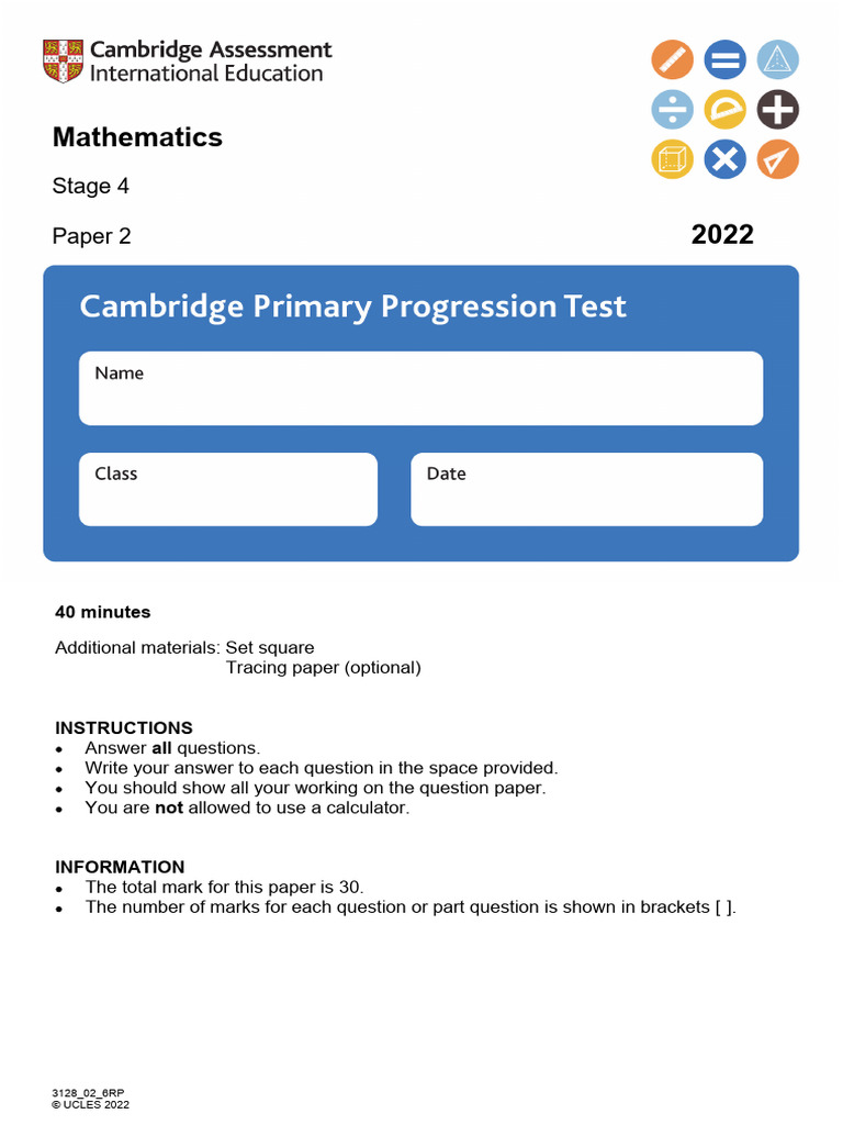 Min Thet Soe - Maths - Stage 4 - 02 - 6RP - AFP - tcm142-639562 | PDF