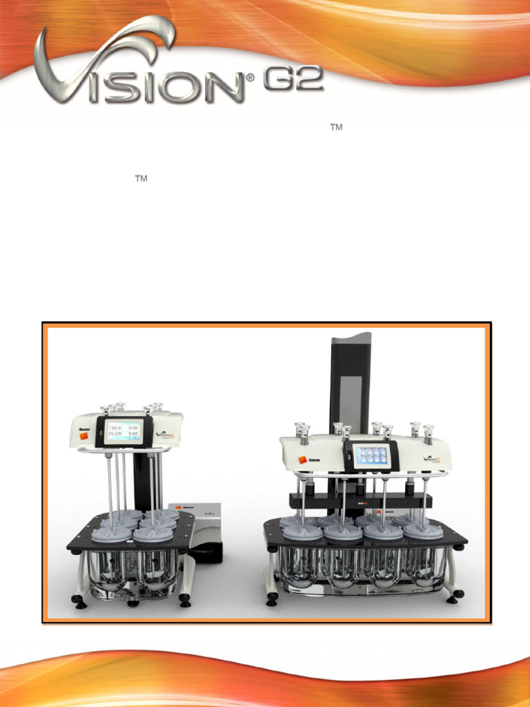 74108800-G Vision G2 Dissolution Testers User Guide | PDF