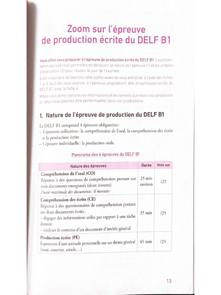 Préparer Le Delf b1&b2 1 | PDF