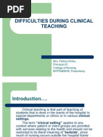 Model of Clinical Teaching | PDF | Nursing | Health Care