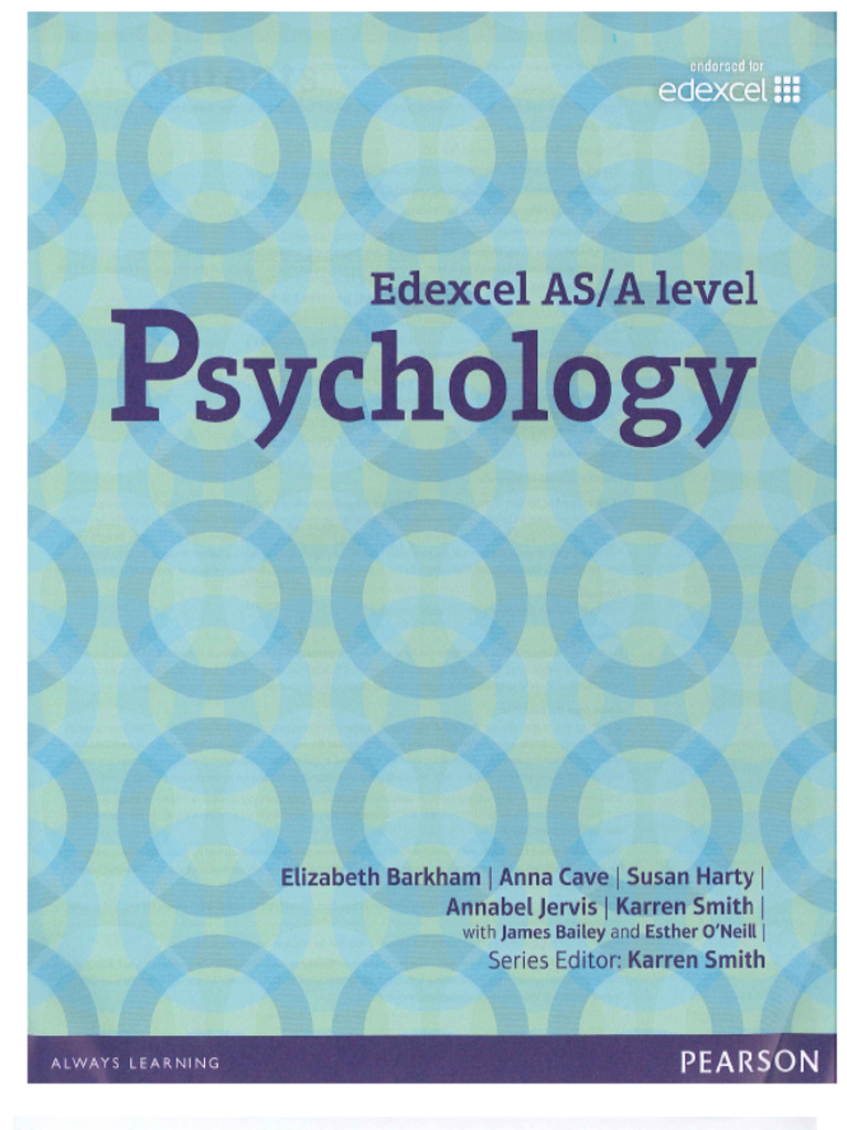 Edexcel as Psychology内容 | PDF