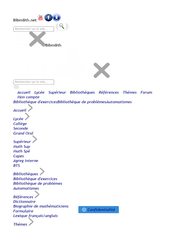 Inégalités Avec Des Valeurs Absolues - Bibm@ | PDF