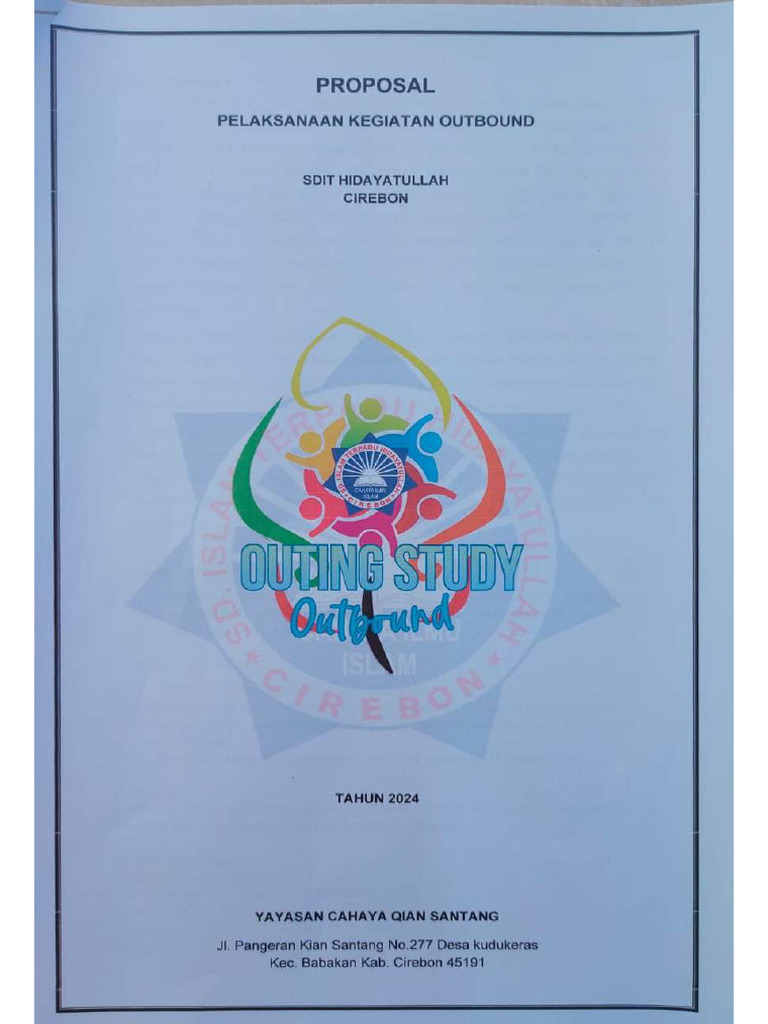 Proposal Outbound TP 2023-2024 | PDF