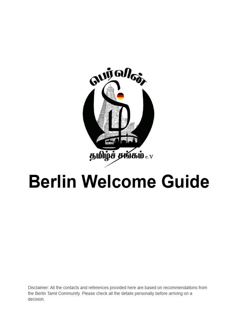 Berlin Welcome Guide | PDF