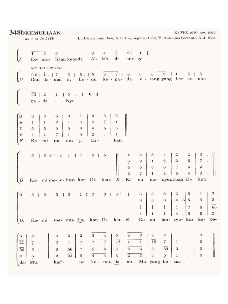 Kemuliaan Misa Lauda Sion | PDF