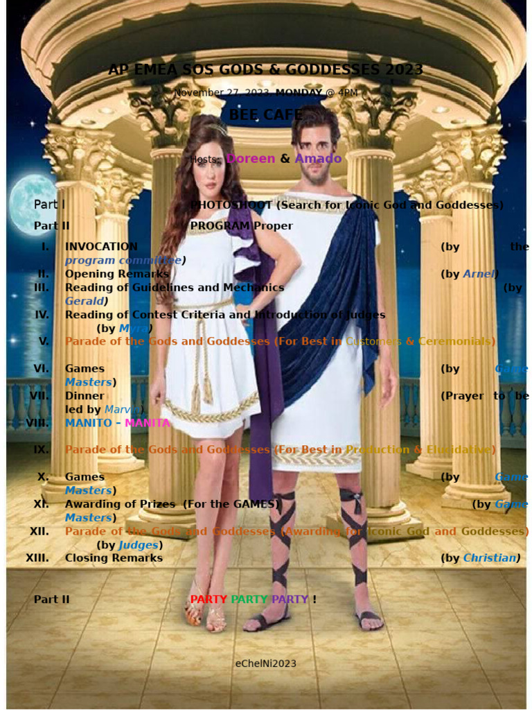 AP EMEA SOS GODS Programme | PDF