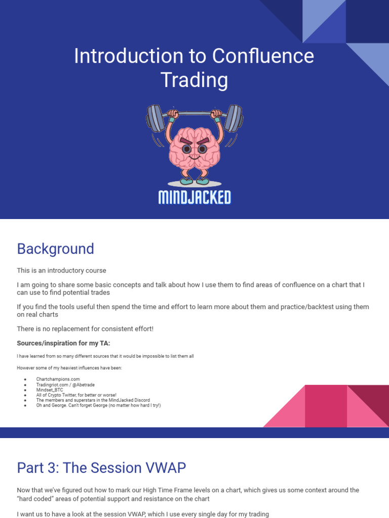 Introduction to confluence trading | PDF