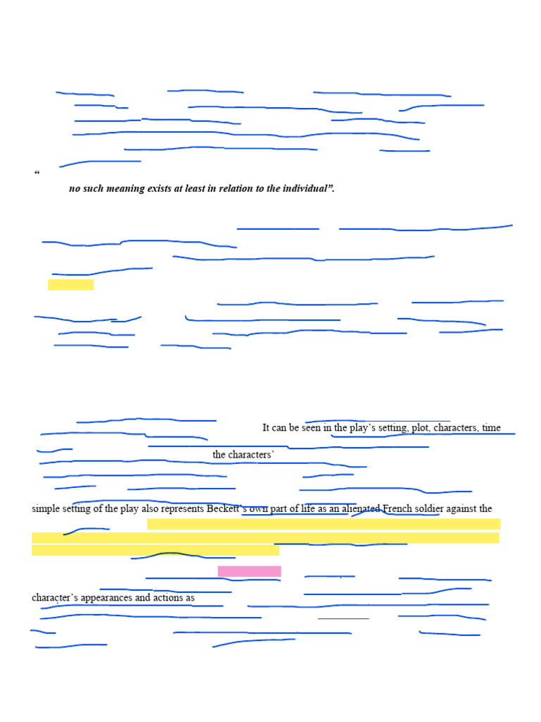 Waiting For Godot-Final | PDF