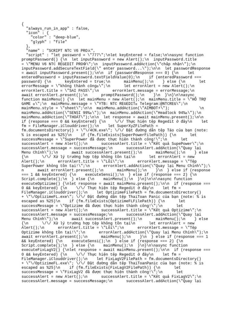 SCRIPTv6NTC? Scriptable | PDF