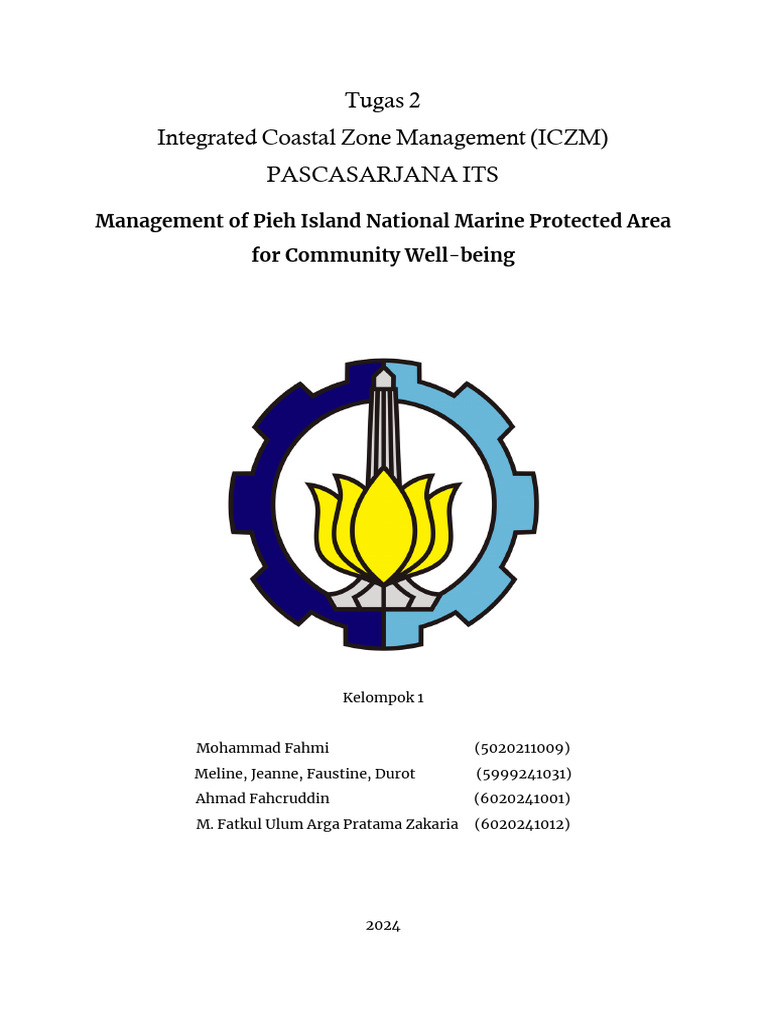 Tugas 2 - Iczm Pasca - Kelompok 1 | PDF