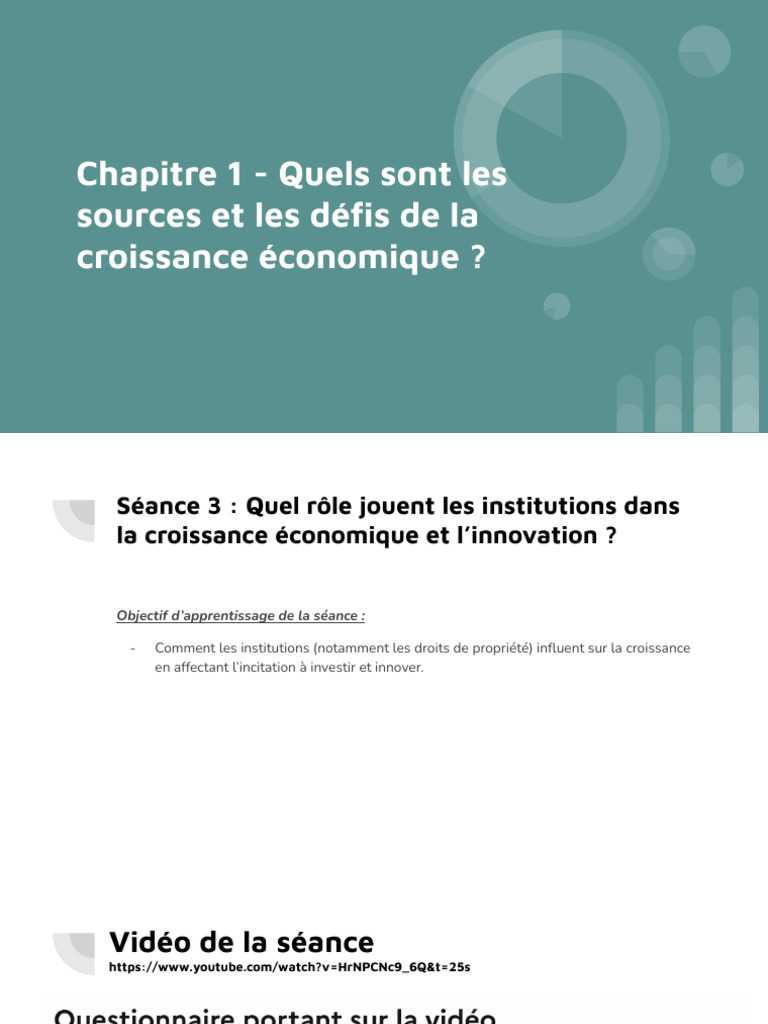 Chap1 Seance 3 | PDF