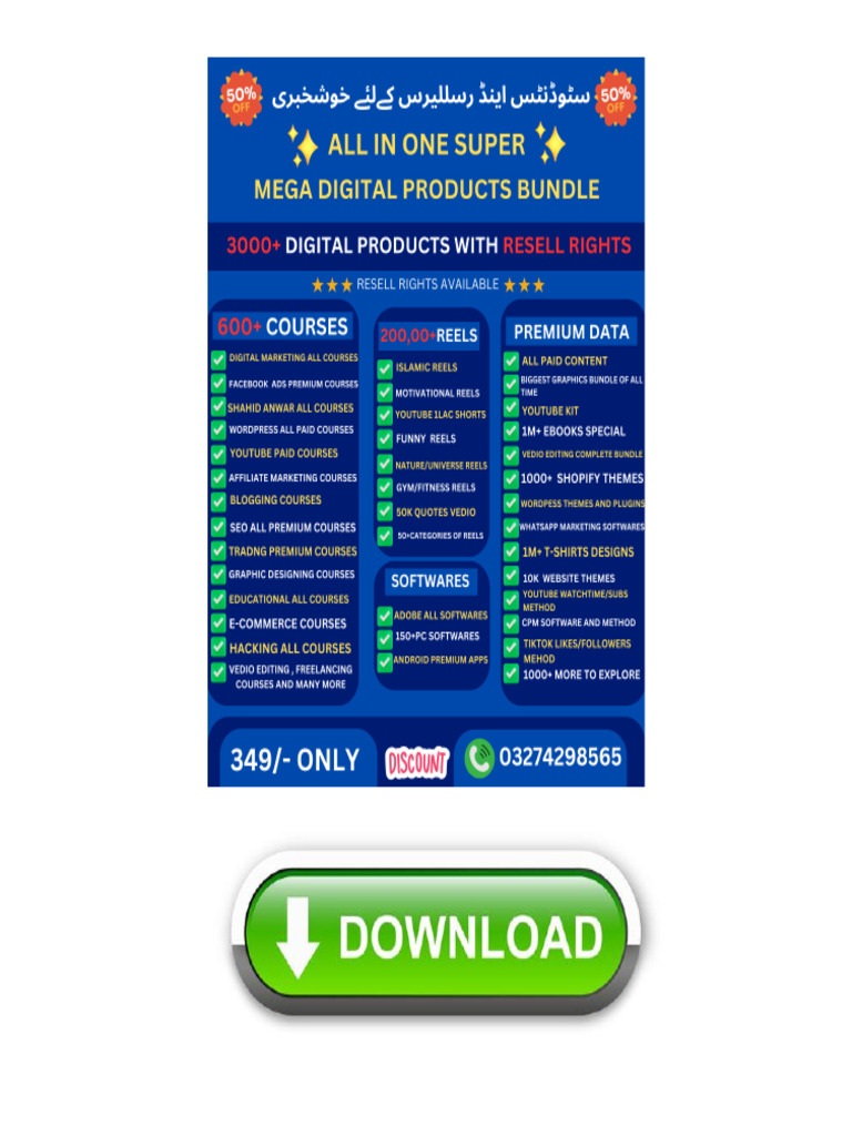 Digital Products Bundle | PDF
