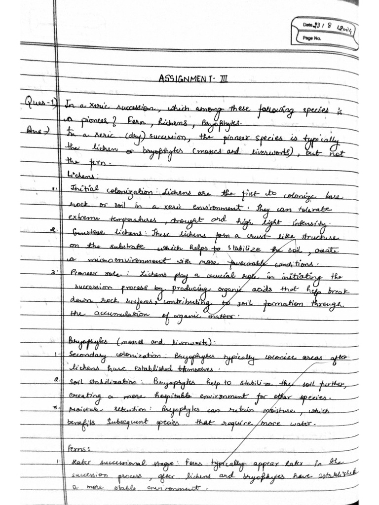 Evs Assignment 3 | PDF