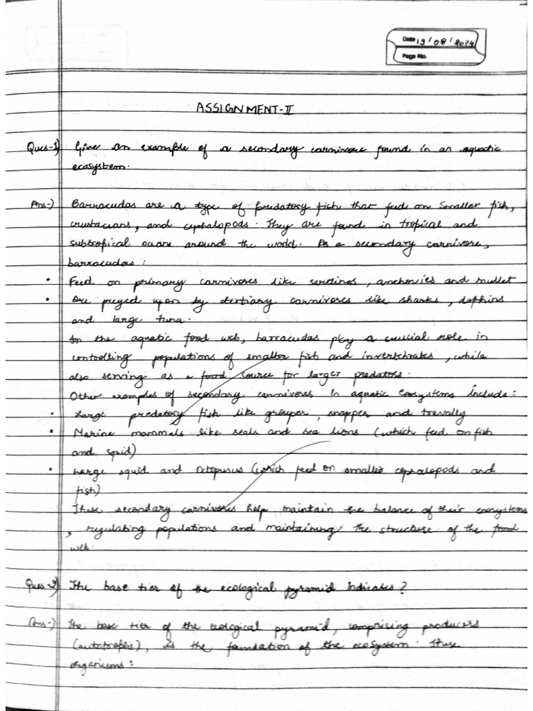 Evs Assignment 2 | PDF