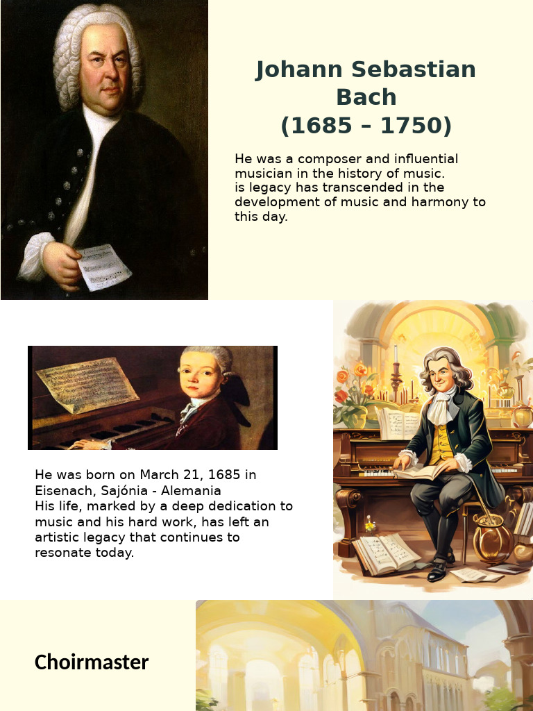 Johan Sebastian Bach Vida y Obra | PDF