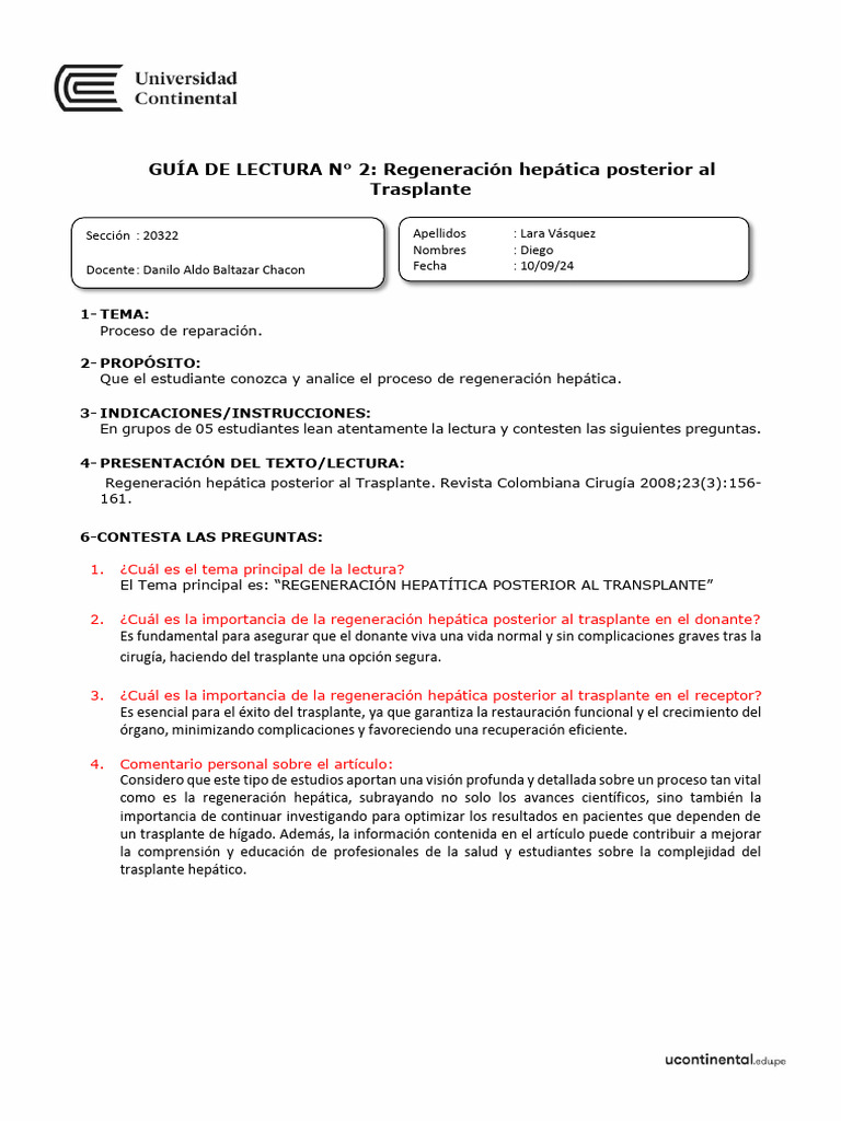 Guia de Lectura 2 - Práctica | PDF