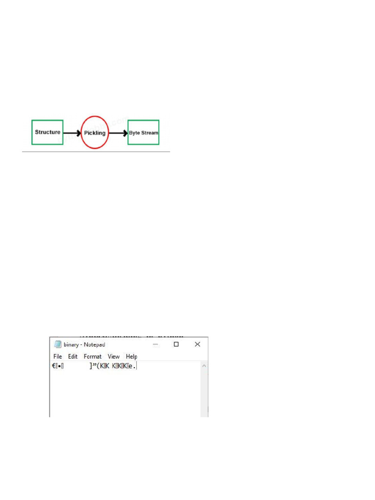 CSV File-Pickling & Unpickling in python-WPS Office | PDF