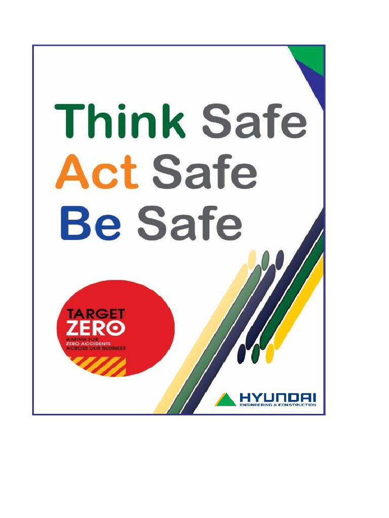 Think Safe Act Safe | PDF