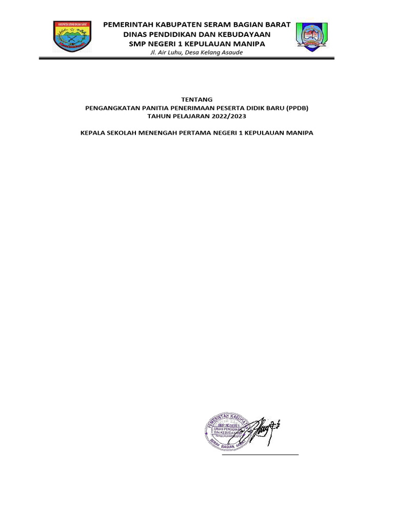 SK PPDB | PDF