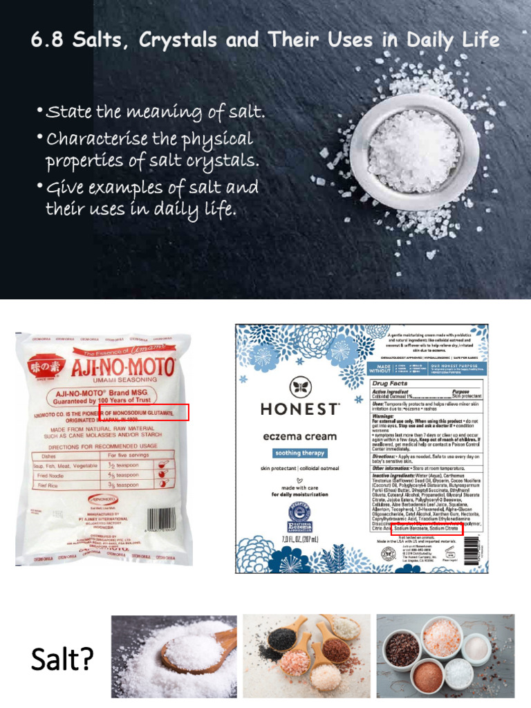Chp 6 Salt | PDF