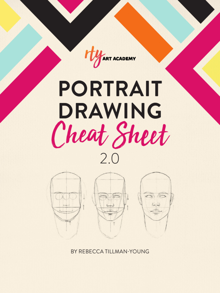Portrait Drawing Cheat Sheet v2 | PDF | Length | Home & Garden