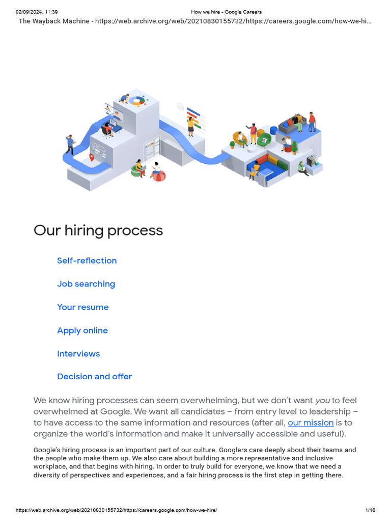 How We Hire Google Careers Pdf Recruitment Social Psychology